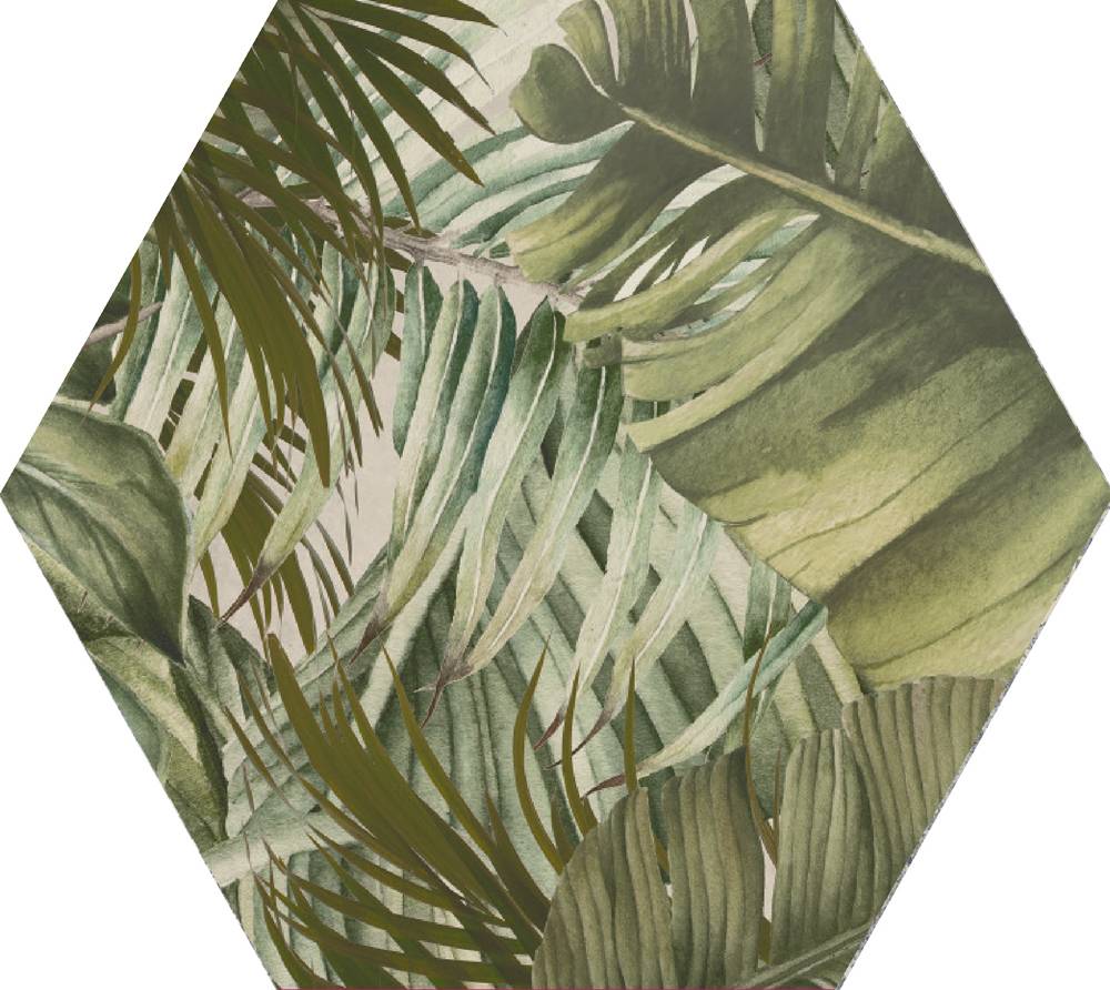 PAMESA HEX VEGETAL TREND GREEN 25,8X29 по лучшей цене купить в интернет ...